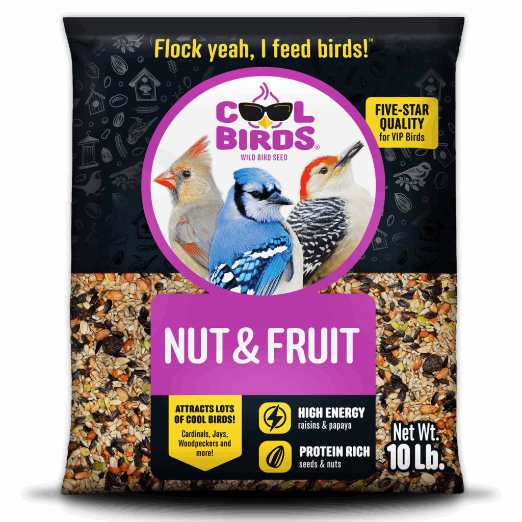 Cool Birds Isn't Just Bird Seed. It's Birdtainment!